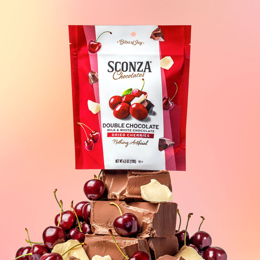 Double Chocolate Milk and White Chocolate Dried Cherries, 4.5oz ...