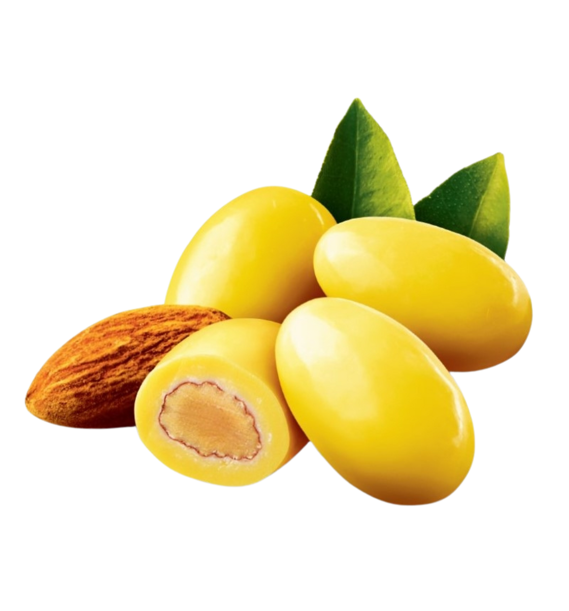 Lemoncello Almonds, 24 oz | Sconza Chocolate