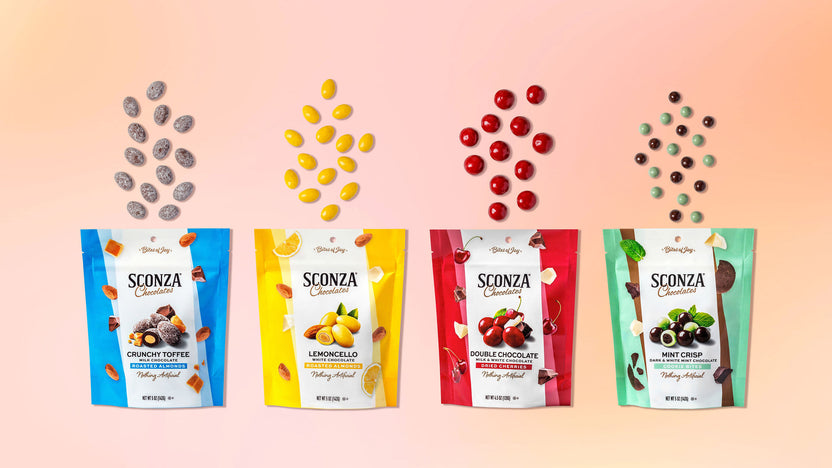 Mint Crisp Cookie Bites, 5oz | Sconza Chocolate